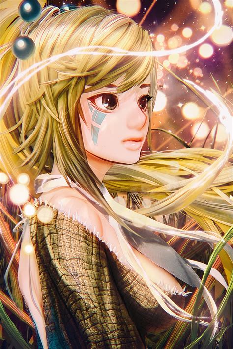 Safebooru 1girl Bangs Bare Back Bare Shoulders Blonde Hair Breasts