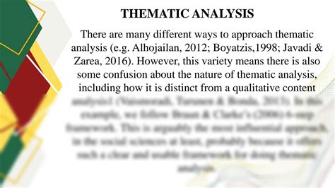 Solution Thematic Analysic Braun And Clarke Studypool