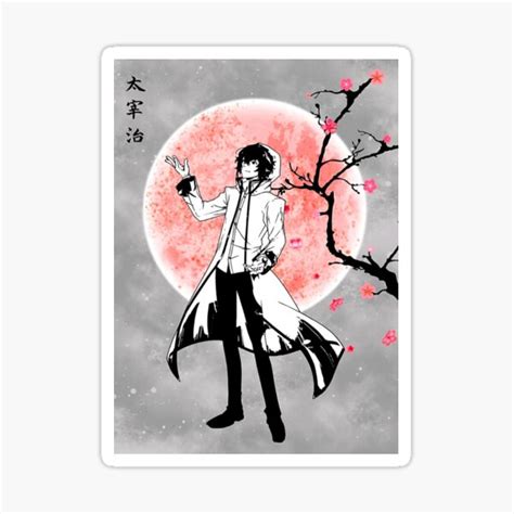 Osamu Dazai Sticker For Sale By Bestanimeshop1 Redbubble