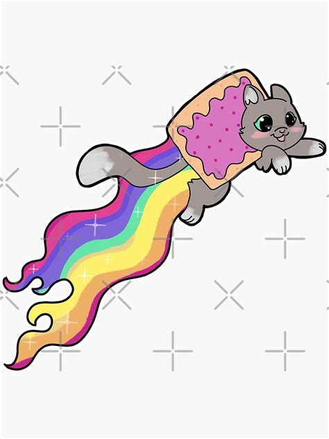 Nyan Cat Pop Taart