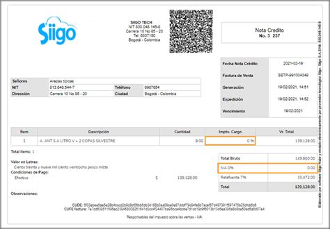 Modelo De Nota De Credito Llenado Financial Report