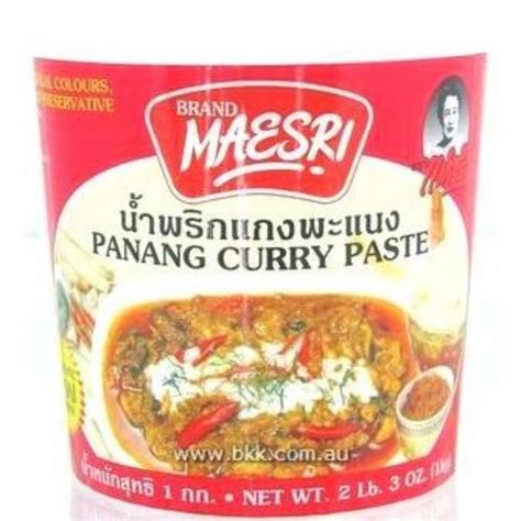 Maesri Panang Curry Paste 12x1kg Tub Hato Mall