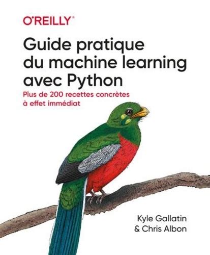 Guide Pratique Du Machine Learning Avec Python De Kyle Gallatin Grand Format Livre Decitre