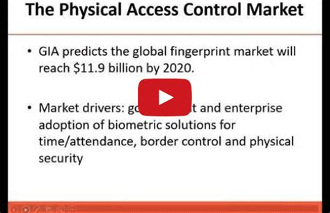 Webinar Balancing Convenience And Security In Biometric Access Control Mobile Id World
