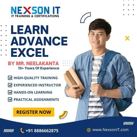 Advanced Ms Excel Training In Hyderabad Nexson It Academy