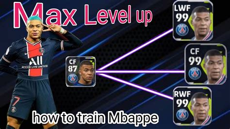 How To Train Mbappe Max Level In Efootball 2023 How To Upgrade Mbappe