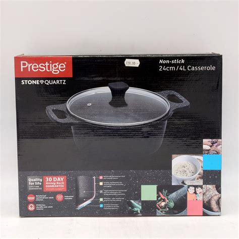 Prestige Stone Quartz Cassorole Dish 4l Evans For Everyone