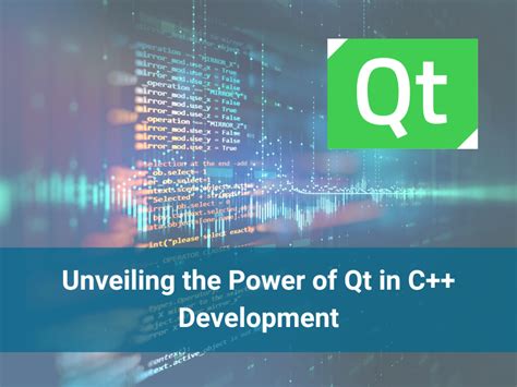 Unveiling The Power Of Qt In C Development
