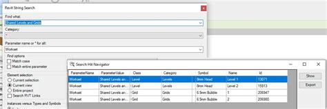 Find Elements In A Workset Autodesk Community