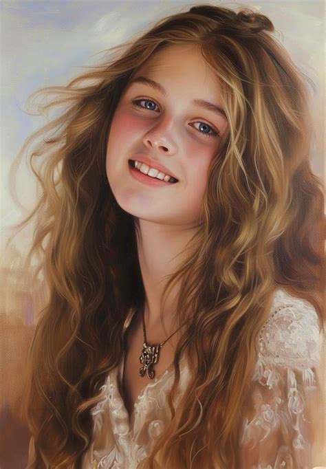 Download Ai Generated Girl Portrait Royalty Free Stock Illustration