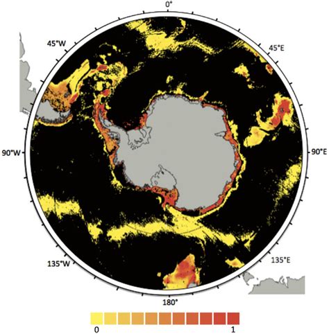 Extrapolation Map Of The Species Distribution Model Generated For The