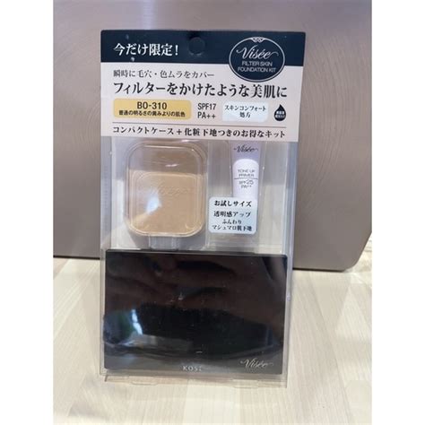全新 VISEE濾鏡美肌粉餅限定組310 蝦皮購物