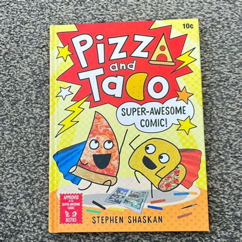 Pizza And Taco Super Awesome Comic By Stephen Shaskan