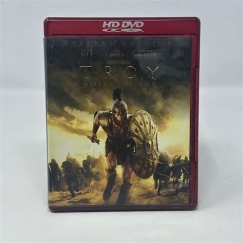 Troy HD-DVD 2004 Brad Pitt Eric Bana Epic War Drama 85391173762 | eBay