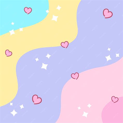 Premium Vector Cute Background Curves Colorful Vector