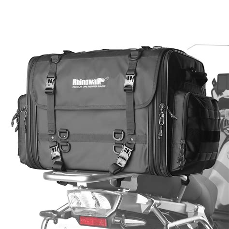 Mua Rhinowalk Motorcycle Seat Tail Bag Expandable Motorcycle Travel