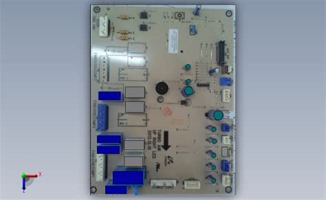 Pcb模型solidworks 2014模型图纸下载 懒石网