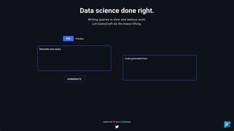 Querycraft Ai Powered Data Science Query Generator Creati Ai