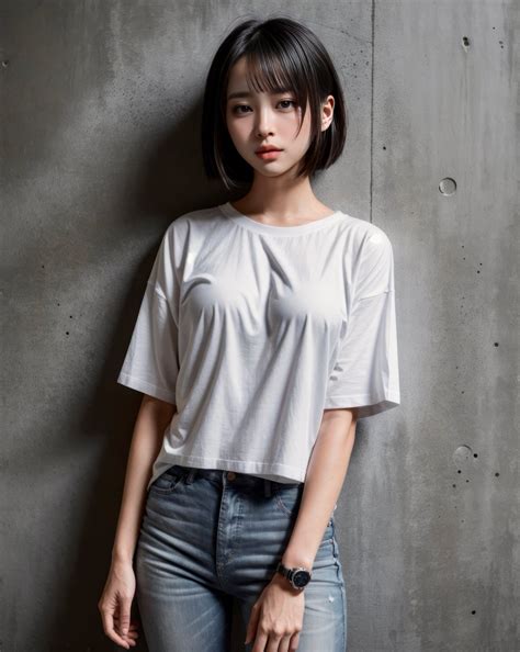 一歩前へai On Twitter おはようございます☀ シンプルイズベストって時もありますよね☺️ Aiグラビア Ai美少女