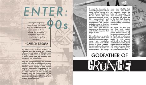 Who Designed It The Grunge Typography Of David Carson