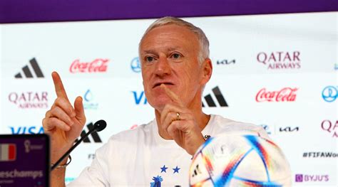 Je ne suis pas leur copain la précision de Deschamps