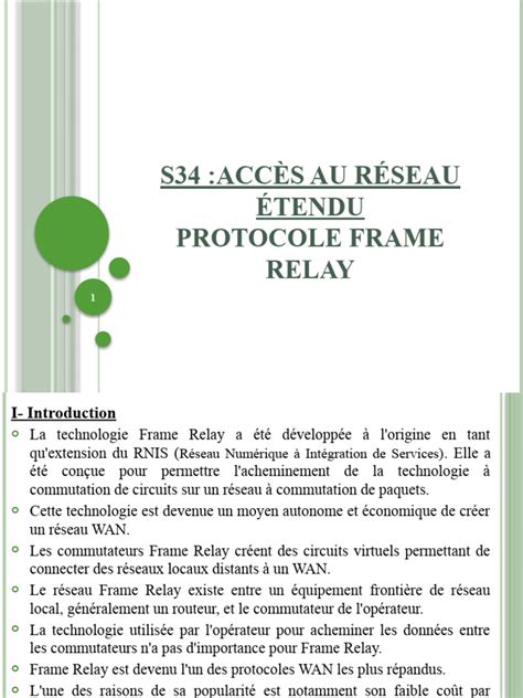 frame relay pdf multidiffusion topologie de réseau