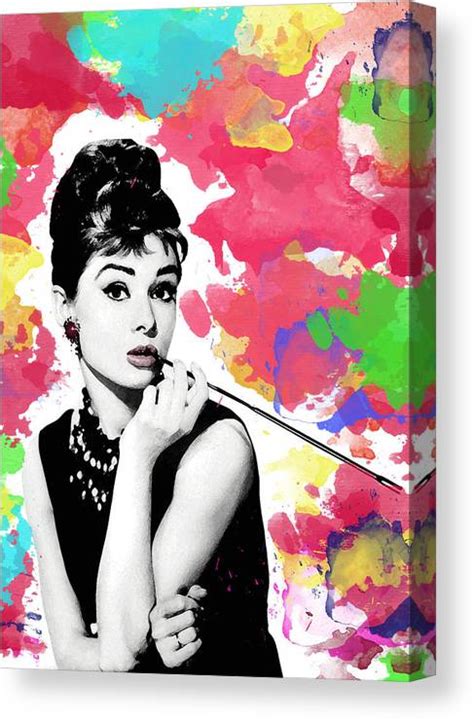 Fashion Print Audrey Art Digital Download 10 Inches X 8 Inches Wall Art Audrey Hepburn Art
