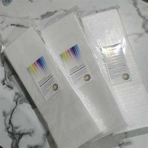 Jual Kertas Highlight Foam Hair Coloring Hair Dyeing Isolation Sheet