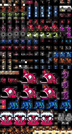 Mega Man Sprite Sheet Compilation Png Image Mega Man Sprite Sheet Compilation Png Image