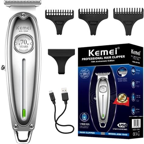 KEMEI 1949 Cortapelos Profesional Para Hombres Zero Gap Trimmer