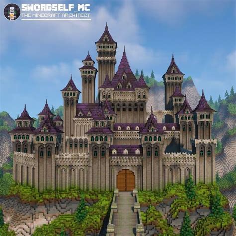 Gothic Castle How To Build A Minecraft Castle Medieval Minecraft