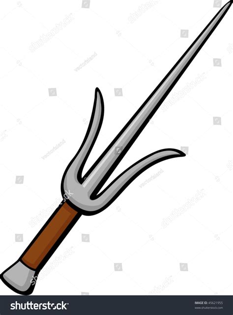 Sai Dagger Weapon Stock Vector Royalty Free 45621955 Shutterstock