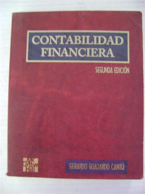 Contabilidad Financiera Gerardo Guajardo Cantú 24000 En Mercado