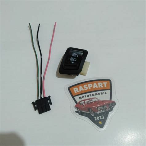 Jual Saklar Dim Saklar Lampu 3 Titik TEC Plus Soket Kabel Bintik Honda