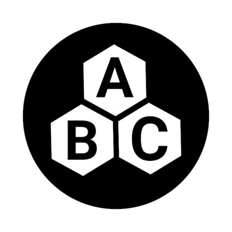 Premium Vector Language Abc Icon Black Vector Illustration