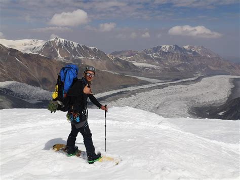 Kirgistan Glacier Camp Góry Tienszan Off Piste