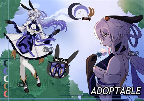 Closedbunny Adopt Auction By Gind By Gindneko On Deviantart