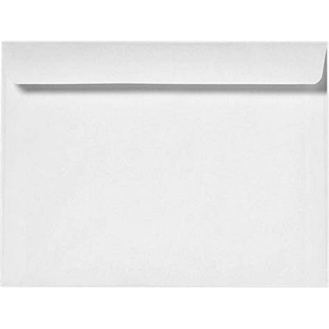 100 Cashier Depot 10 X 13 Booklet Envelopes Premium 28lb White Gum