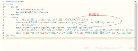 html 常用标签之插入图片标签 hbuilderx图片绝对路径 csdn博客