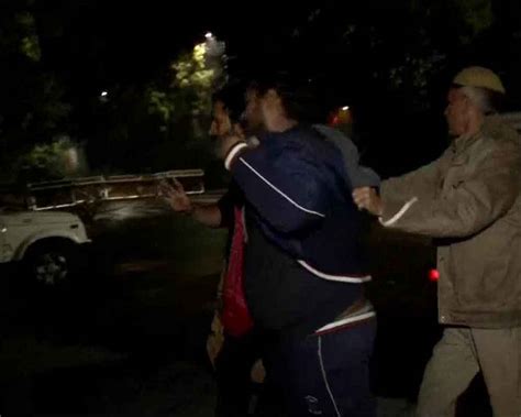 Demanding Action Against Violence Jamia Students Protest Outside Cms