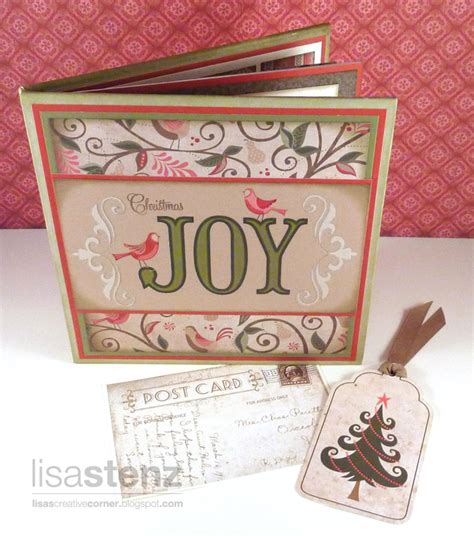 Lisas Creative Corner December Creative Club Kit 6x6 Christmas Mini