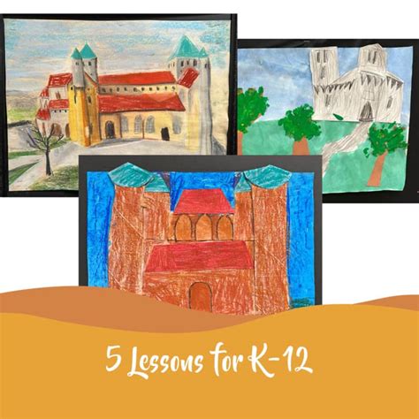 Romanesque Art History — Church Castles Perspective Lessons And 5