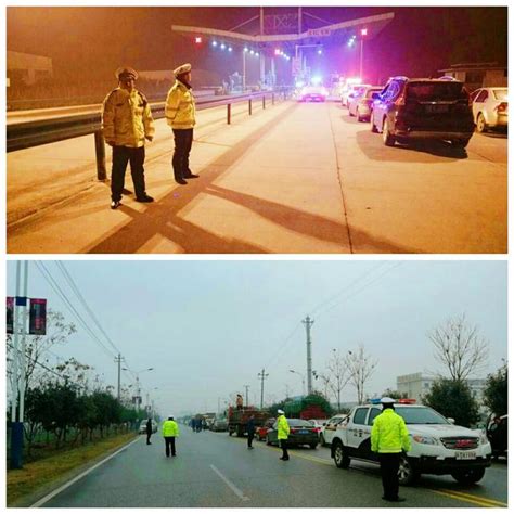 暖警故事：洪湖交警五中队冰雪中迅速处置500多辆滞留车
