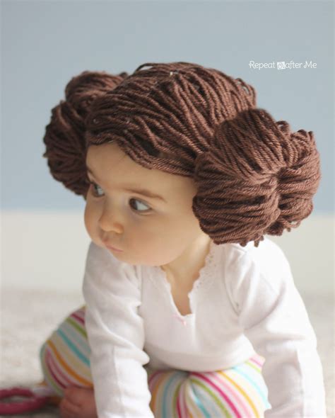 Princess Leia Hair Down