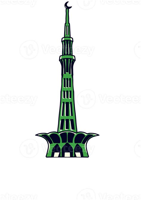 Minar E Pakistan Illustration 55618078 Png
