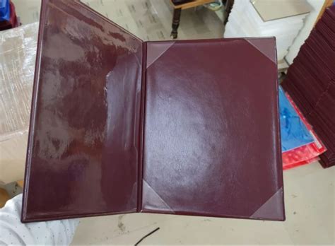 Material Pu Leather Tan Leatheratte Convocation File Folder A4 At Material Pu Leather Tan Leatheratte Convocation File Folder A4 At