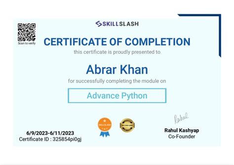 Abrar Khan On Linkedin Python Advancedpython Skillslashacademy