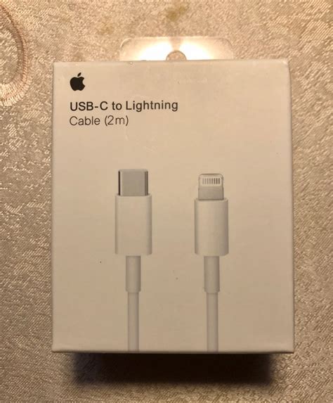 Original Apple USB C To Lightning Cable 2M Mobile Phones Gadgets Mobile Gadget