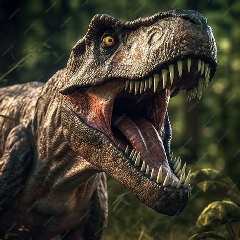 Premium Ai Image Tyrannosaurus Dinosaur Prehistoric Jurassic Park Ai