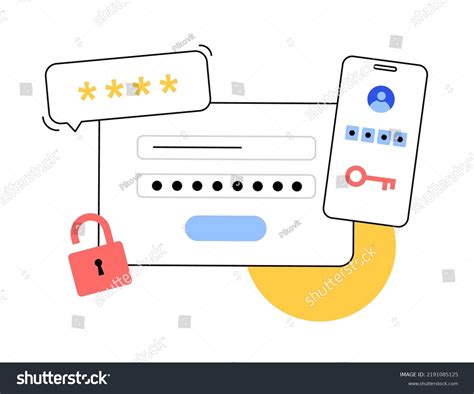 One Time Password Message Code On Stock Vector Royalty Free